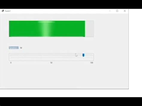 C Trackbar And Value YouTube