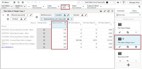 Measure Filters And Attribute Filters