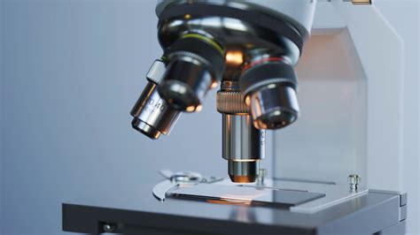 A Modern Microscope In Sterile Bright Stock Motion Graphics Sbv