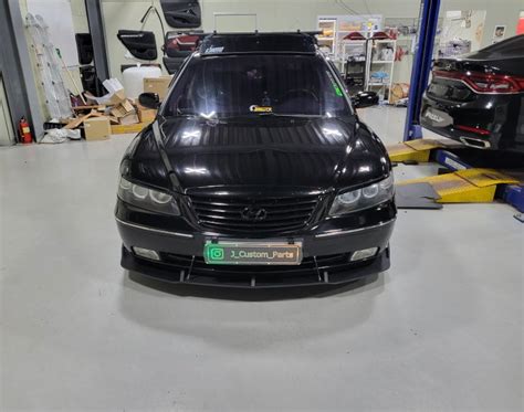 그랜저tg바디킷튜닝제이커스텀파즈에서 프론트 커스텀 제작 시공 했어요 겜성 지리는 프론트바디킷 튜닝~ 네이버 블로그