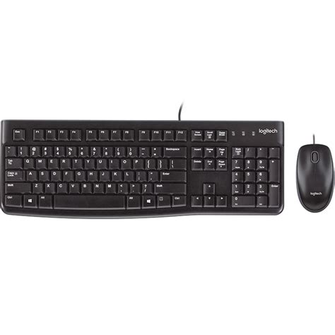 Buy Logitech Desktop Keyboard Black Online In Uae Sharaf Dg