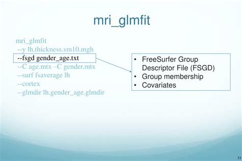 Ppt Surface Based Group Analysis In Freesurfer Powerpoint Presentation Id3206951