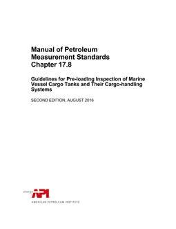 API MPMS Chapter 2 2E Errata