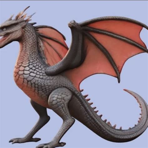 3d file wyvern model 🐉 ・3d print model to download・cults