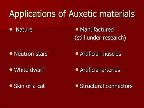 Ppt Auxetic Materials Powerpoint Presentation Free Download Id8886004