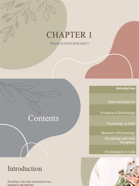 Chapter 1 Ppt Pdf Psychology Cognition