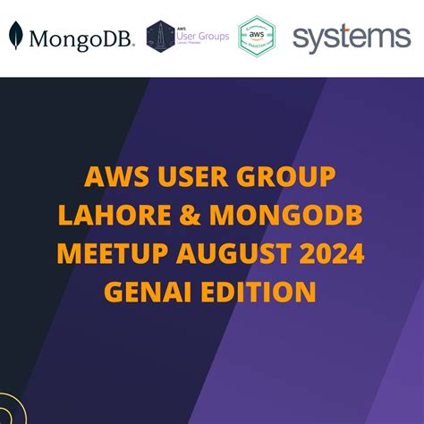 Sumama Zaeem 🌩 On Linkedin Aws Systems Awscommunity Mongodb