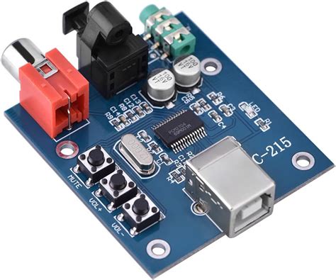 Sound Card Decoder Board PCM2704 USB DAC To S PDIF HiFi Sound Card Decoder Board 3 5mm Analog
