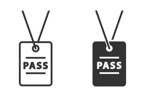 Pass Icon Vector Art Icons And Graphics For Free Download
