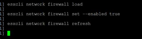 Esxi 6x Custom Firewall Ruleset Creation