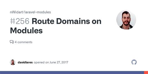 Route Domains On Modules Issue NWidart Laravel Modules GitHub