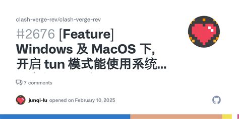[feature] windows 及 macos 下 开启 tun 模式能使用系统原有的 dns 地址 · issue 2676