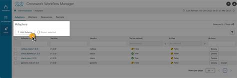 Cisco Crosswork Workflow Manager Operator Guide Initial Setup Cisco Crosswork Workflow