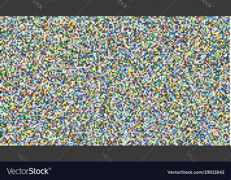 Abstract Digital Pixel Noise Glitch Error Video Vector Image