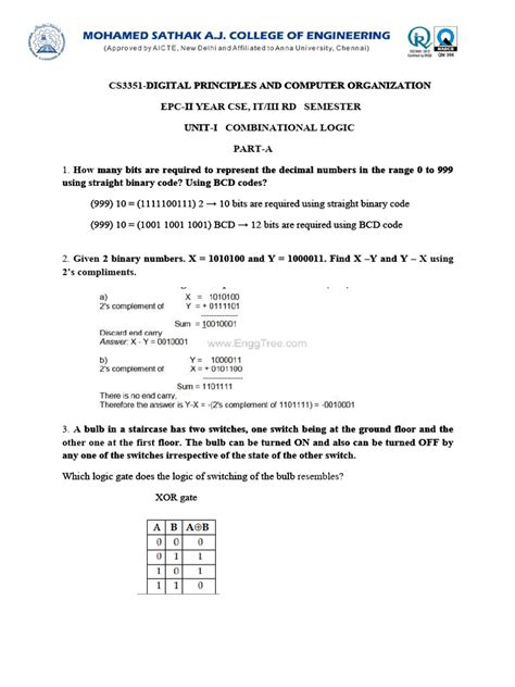 Cs3351 Dp And Co Notes Iq Pdf Computer Science Computer Engineering