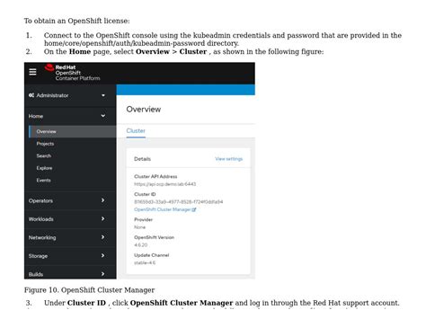 Openshift License And Support Deployment Guide Red Hat Openshift