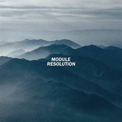 Module Resolution By Resurgence Free Download On Toneden