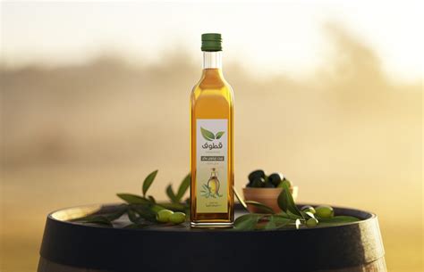 عبوة زيت زيتون Behance