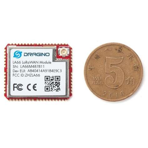 la66 lorawan module dragino choovio iot usa