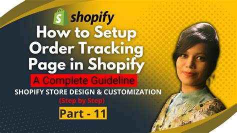 Shopify Store Design Full Course Bangla Tutorial Part 11 Setup Shopify Order Tracking Page