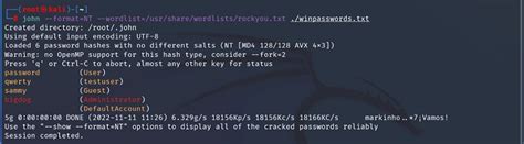 Methods To Use The John The Ripper Password Cracker