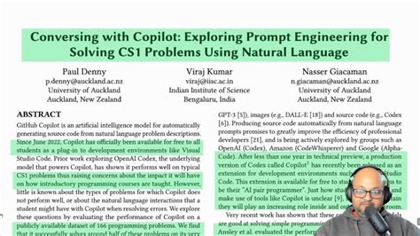 S A On Linkedin Read A Paper Prompt Engineering For Solving Cs1 Problems