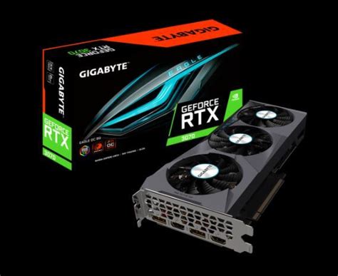 Gigabyte Geforce Rtx™ 3070 Eagle Oc 8g 2nd Generation Rt Cores