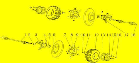 Discovery Utv Front Wheel Assembly