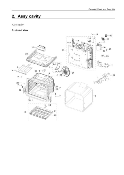 Samsung NE63T8311SS AA 03 Electric Range Partswarehouse