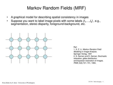 Ppt Markov Random Fields Mrf Powerpoint Presentation Free Download Id703740