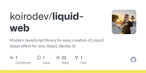 GitHub Koirodev Liquid Web Modern JavaScript Library For Easy Creation Of Liquid Glass Effect