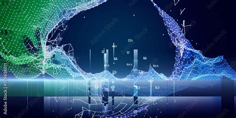 Abstract Polygonal Background Artificial Intelligence On Grid Analytics Algorithms Banner For