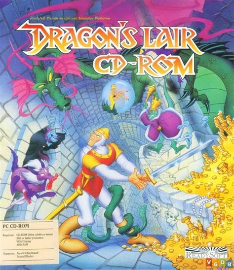 Dragons Lair Cd Rom Vgdb Vídeo Game Data Base