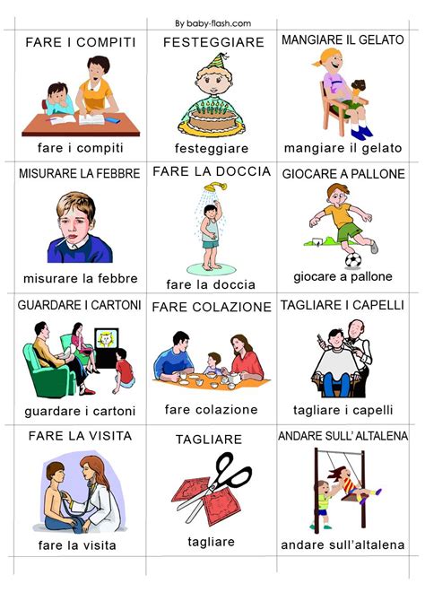 Schede Didattiche Di Azioni Artofit