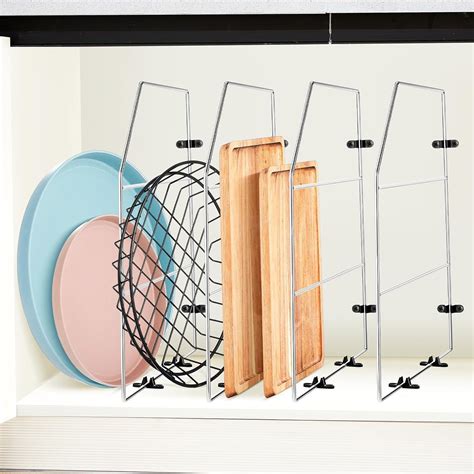 Blulu 4 Pcs Baking Sheet Organizer 18 X 20 Tray Dividers