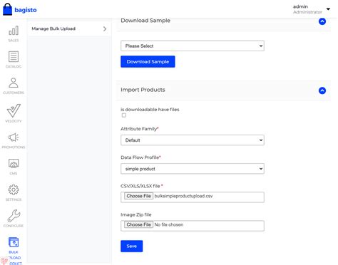 Laravel Ecommerce Bulk Import Mass Upload Csv Xls Webkul