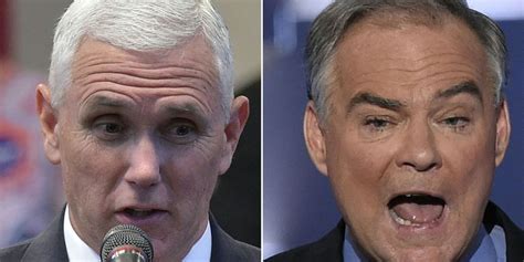 Will Pence And Kaine Talk Sex Tapes At The Vice Presidential Debate
