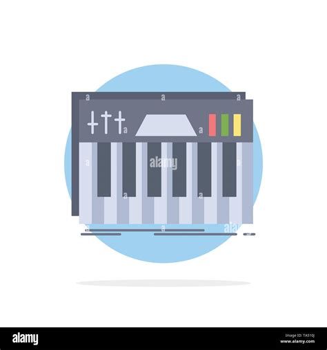 Midi Controller Keyboard Stock Vector Images Alamy