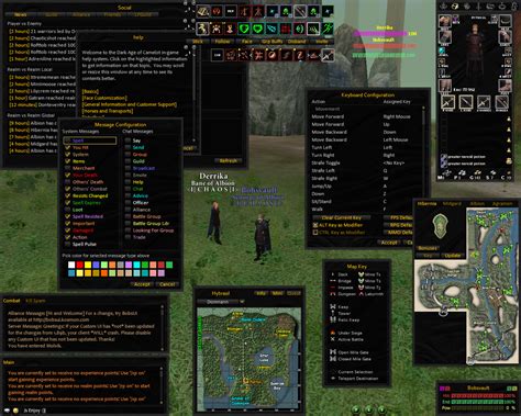 bobsui daoc custom user interface features