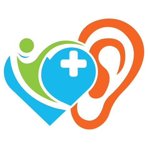 Premium Vector Hearing Logo Template Vector Icon Design