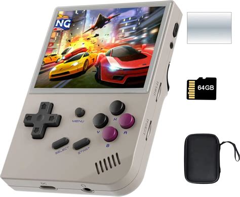Rg35xx Handheld Game Console 3 5 Inch Ips Screen Retro Games Consoles Classic