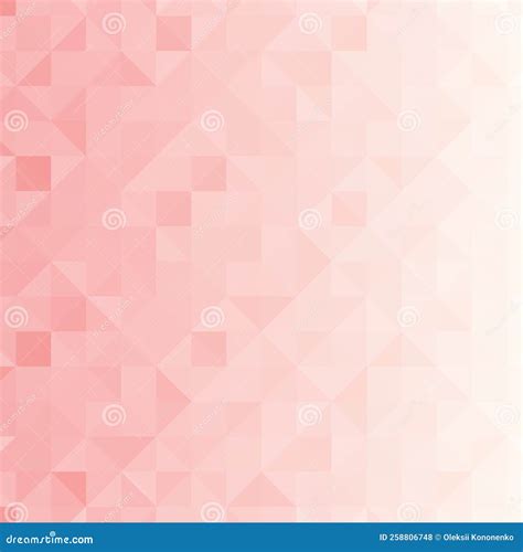Pink Color Abstract Background Triangle Pixel Mosaic Abstract