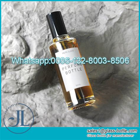 New Flask Shape Glass Perfume Bottle 50ml Supplier