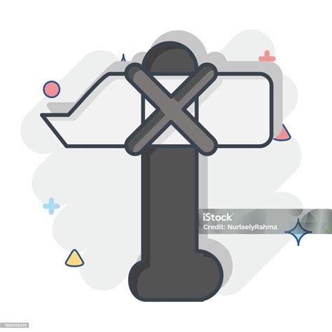 아이콘 무기 선사 시대 상징과 관련이 있습니다 만화 스타일 심플한 디자인 편집 가능 간단한 그림 검색에 대한 스톡 벡터 아트 및