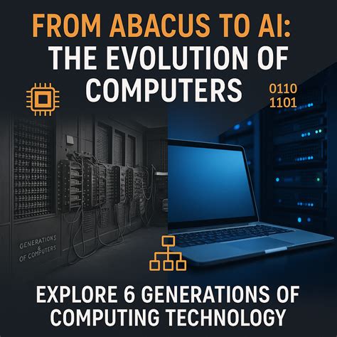 history and classification of computers evolution types and applications
