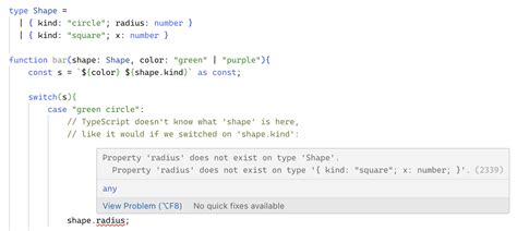 Use A Typescript Switch On Multiple Inputs