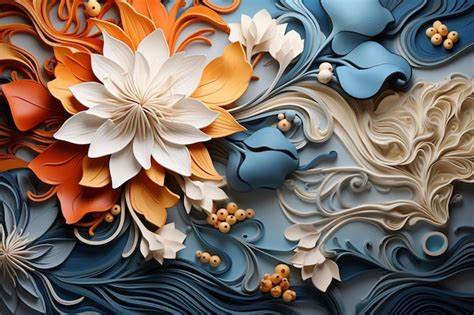 Abstract Intricacy Delicate Patterns Abstract Pattern Background