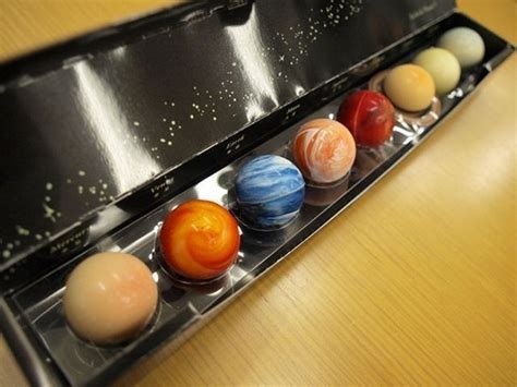 sweets in the shape of the planets of solar system | Шоколад ...
