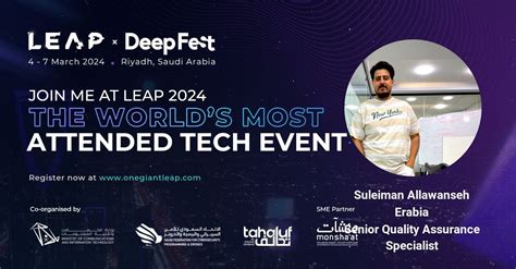 Suleiman Ahmad Allawanseh On Linkedin Leap And Deepfest 2024