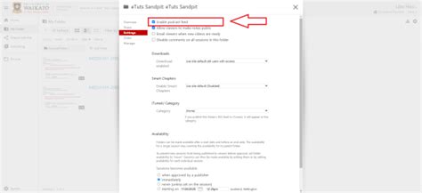 Enabling RSS Feed For A Paper University Of Waikato